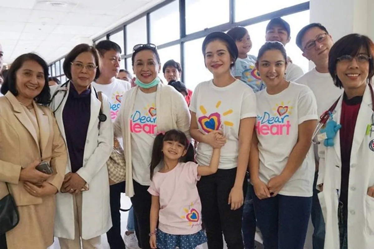 Cast of 'My Dear Heart' visits patients at Philippine Heart Center ...