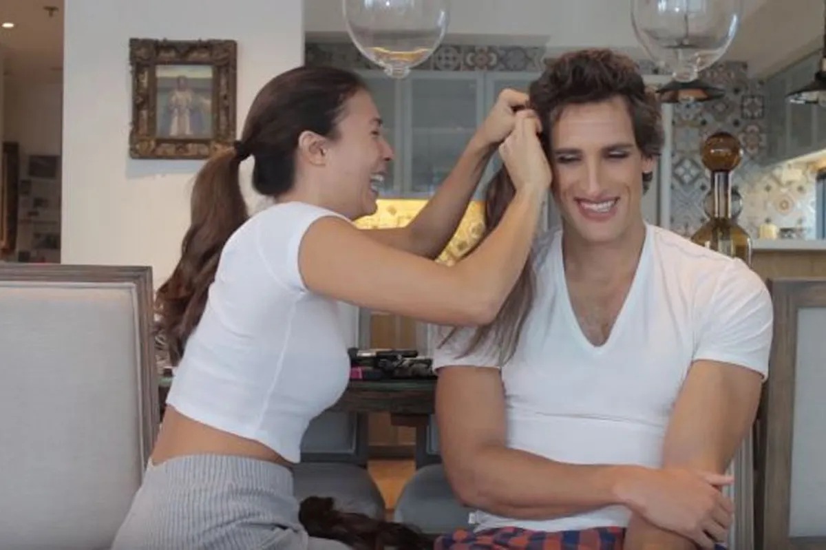Solenn gets her makeup 'payback,' transforms husband Nico into a woman ...