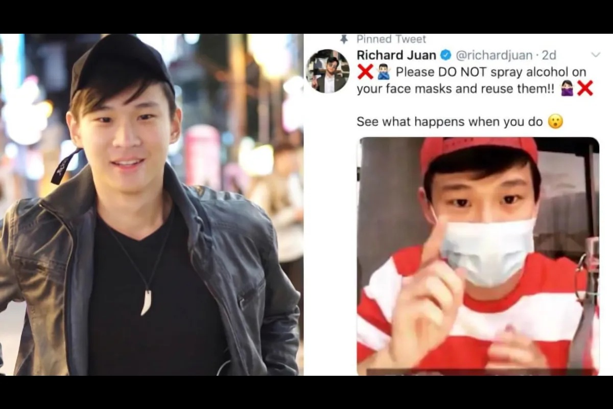 EXCLUSIVE: Richard Juan on viral video about face mask: ‘I'm honestly ...