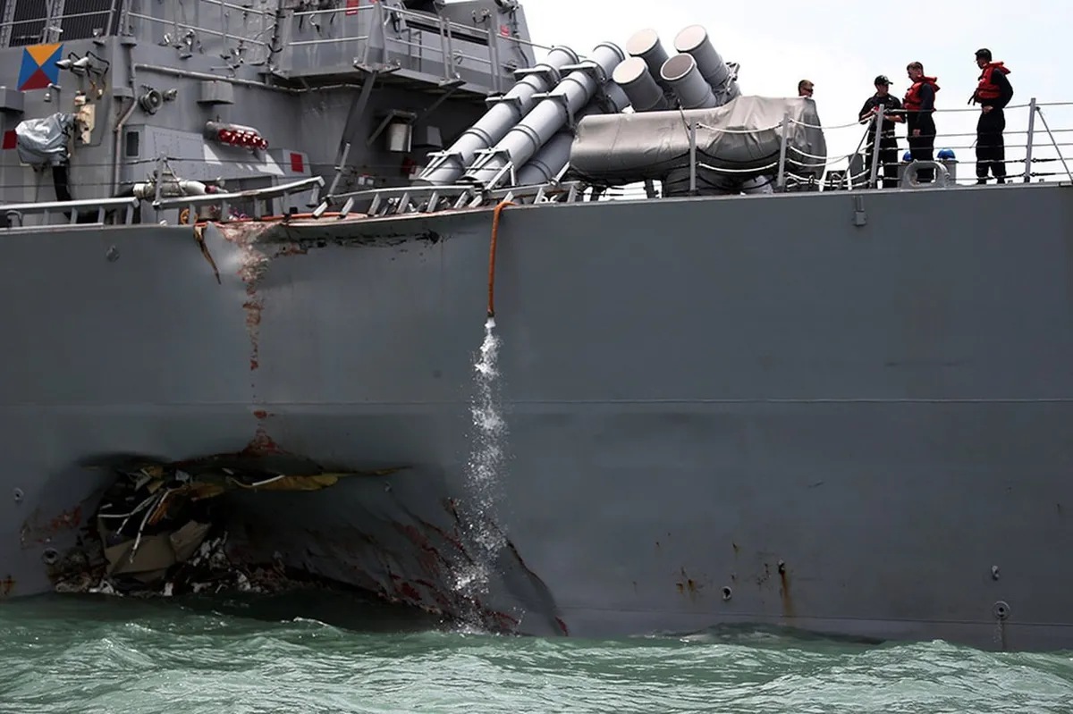 Remains of all missing sailors recovered from US warship | ABS-CBN