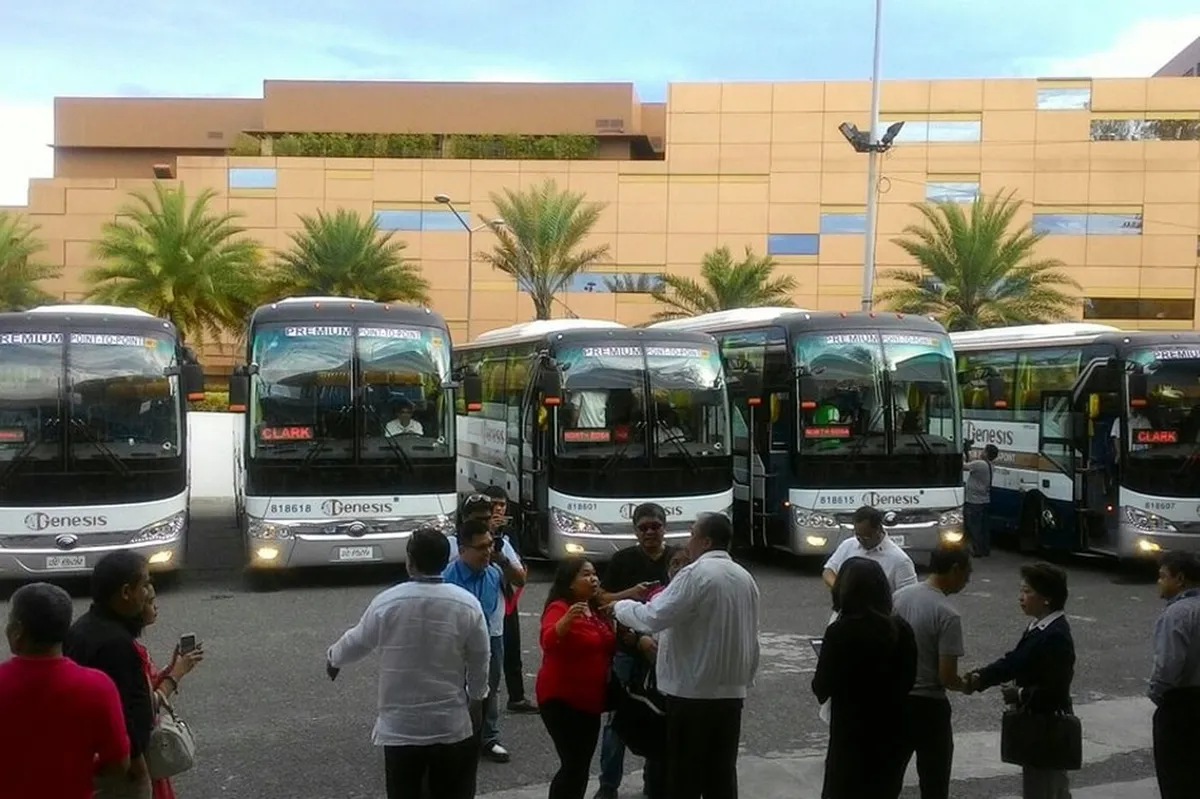 Point-to-point buses to ply NAIA-Clark Sept. 15 | ABS-CBN News