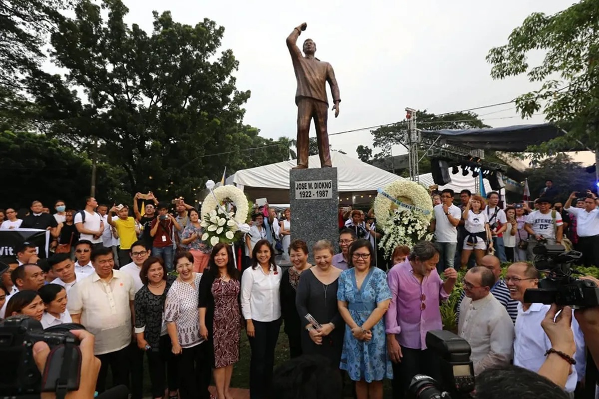 P2.5-M Diokno statue unveiled as symbol of defiance at CHR | ABS-CBN News