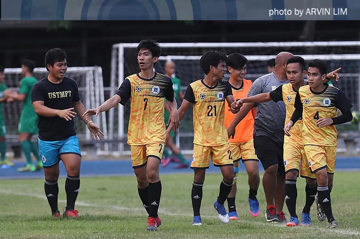 UAAP football: UST downs UE to earn share of 4th place | ABS-CBN Sports
