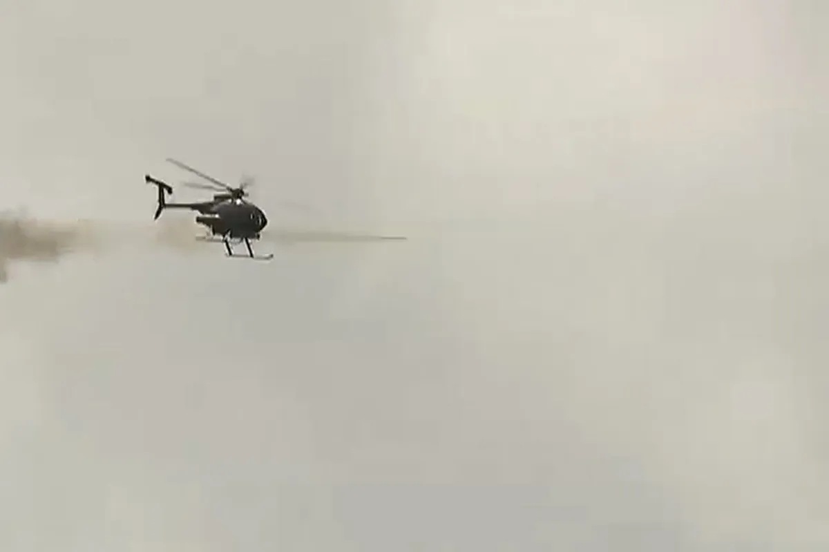 WATCH: Attack choppers pound Maute stronghold in Marawi | ABS-CBN News