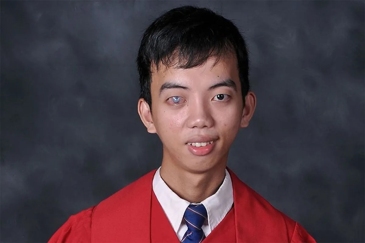 Good vibes: Visually impaired student graduating with honors | ABS-CBN ...