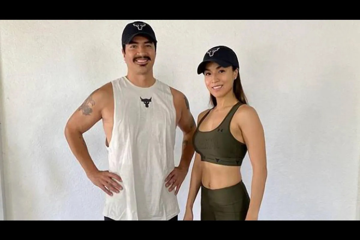 COUPLE GOALS: Troy Montero and Aubrey Miles workout everyday during ...