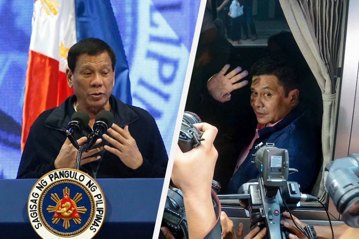 Duterte on Jinggoy bail approval: Ask Sandiganbayan | ABS-CBN News