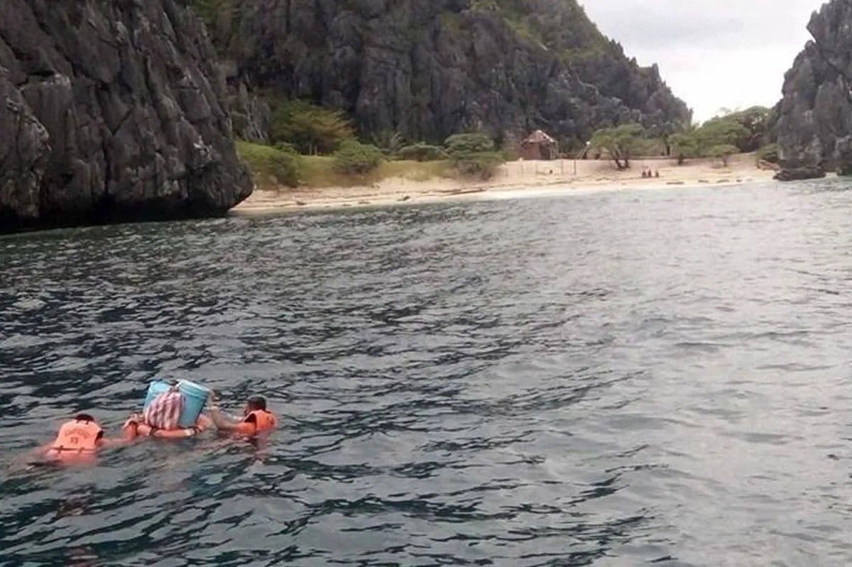 Kalansay at gamit ng nawawalang bangkero, natagpuan sa Palawan | ABS ...