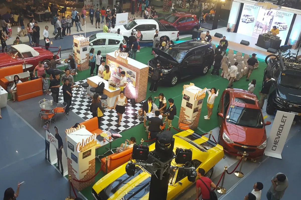 Exciting experiences await shoppers at SM with iconic Chevy cars | ABS ...