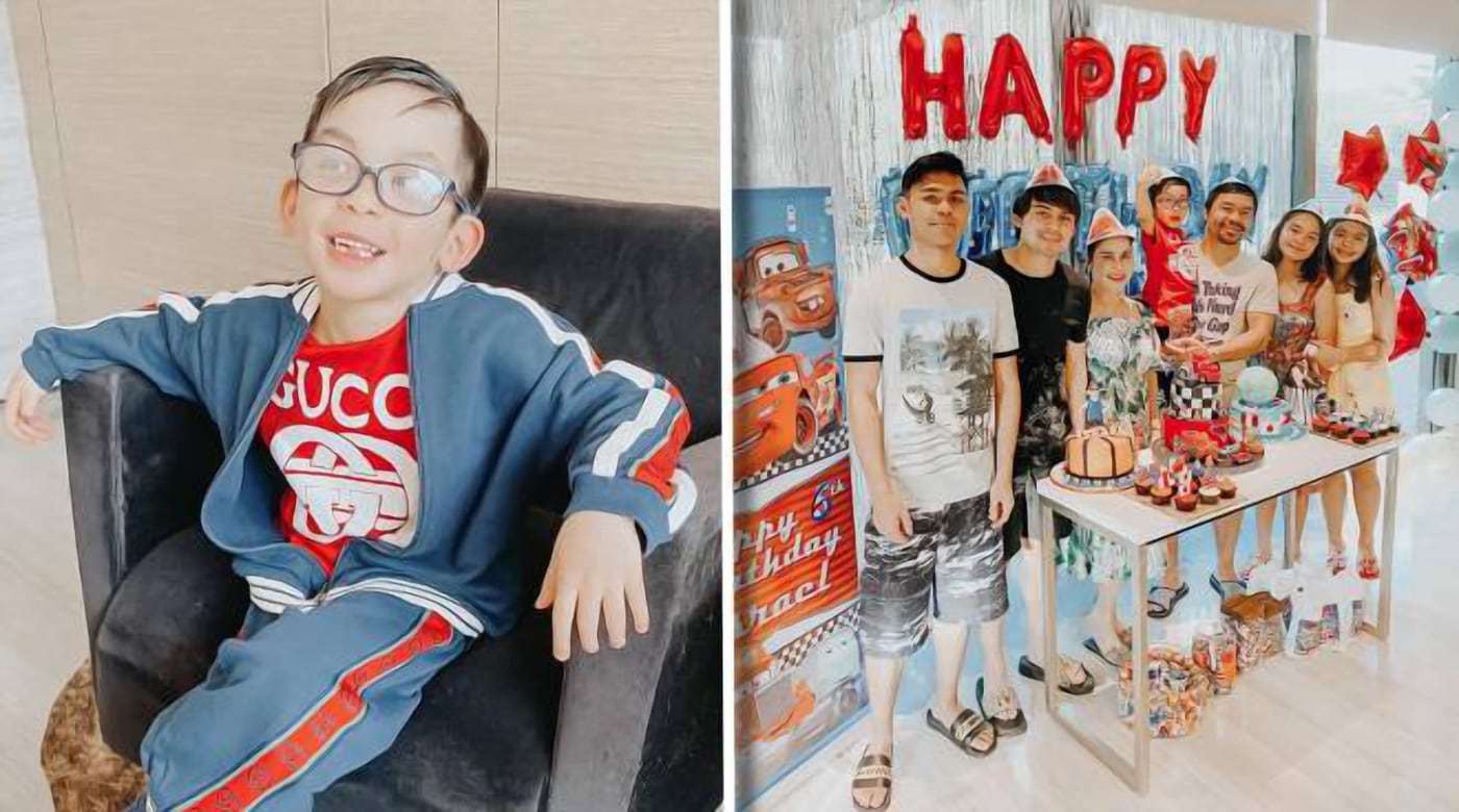 LOOK: Pacquaio family celebrates youngest child Israel’s 6th birthday ...