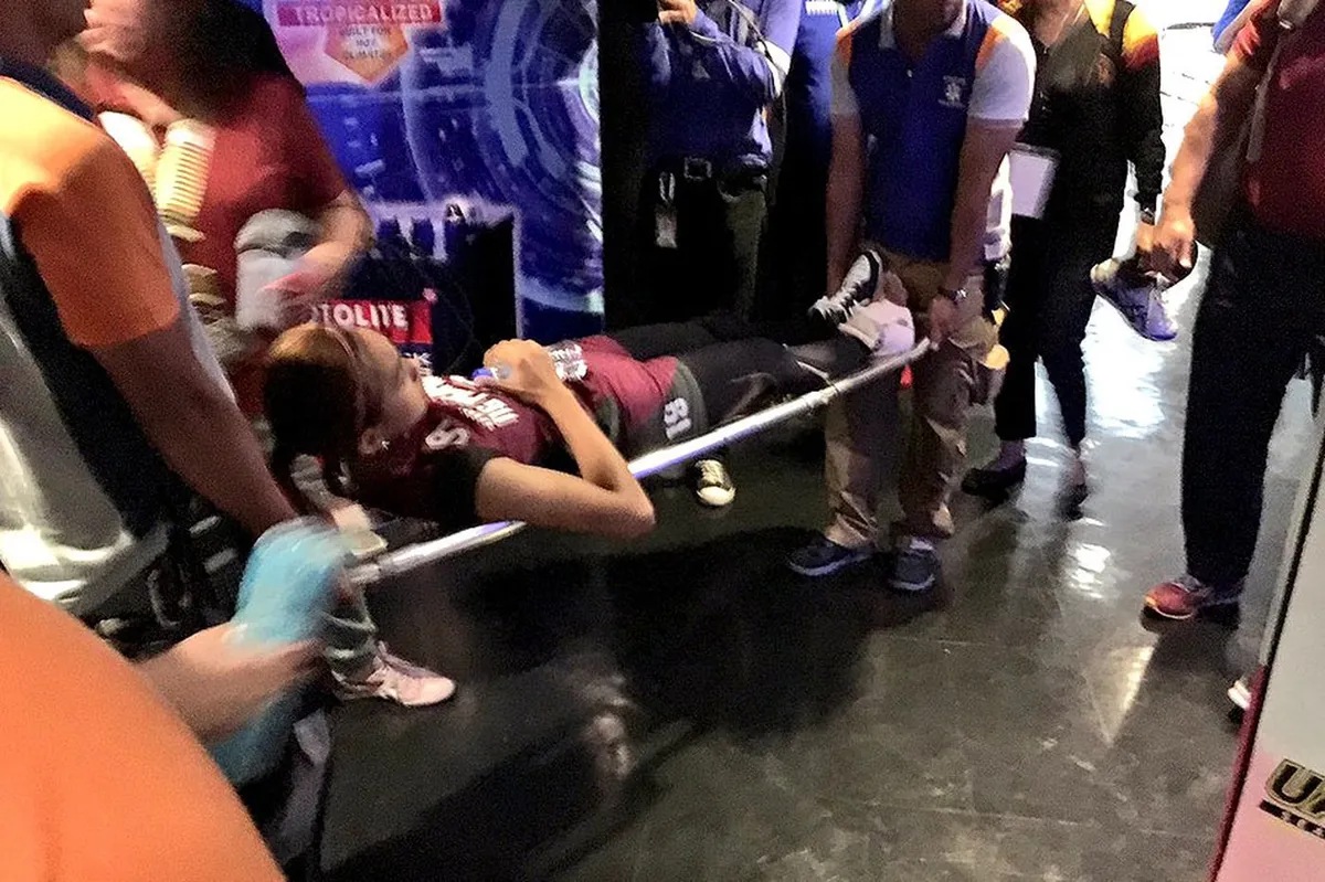 UP's Tiamzon suffers ankle sprain in loss to FEU | ABS-CBN Sports