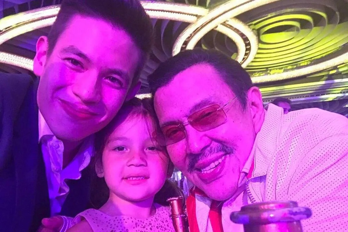 LOOK: Jake brings Ellie to Erap's birthday bash | ABS-CBN Entertainment
