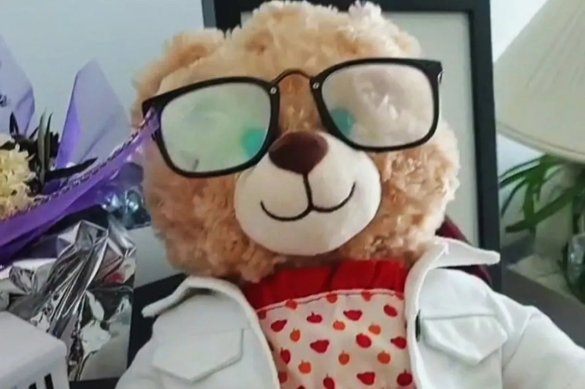 Hollywood star nakiisa sa paghahanap ng makahulugang teddy bear ng ...