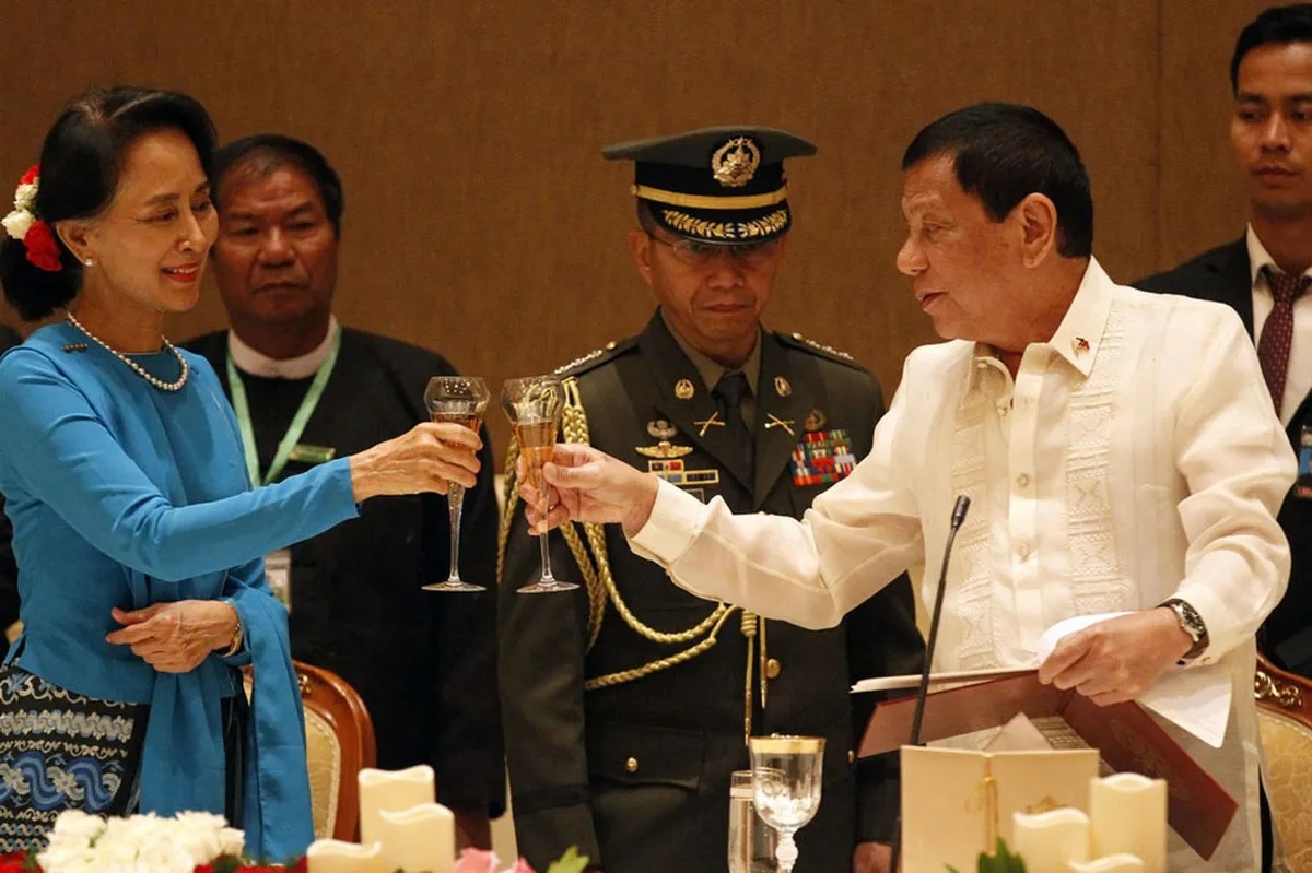'Human rights violations not raised during Duterte, Suu Kyi meeting ...