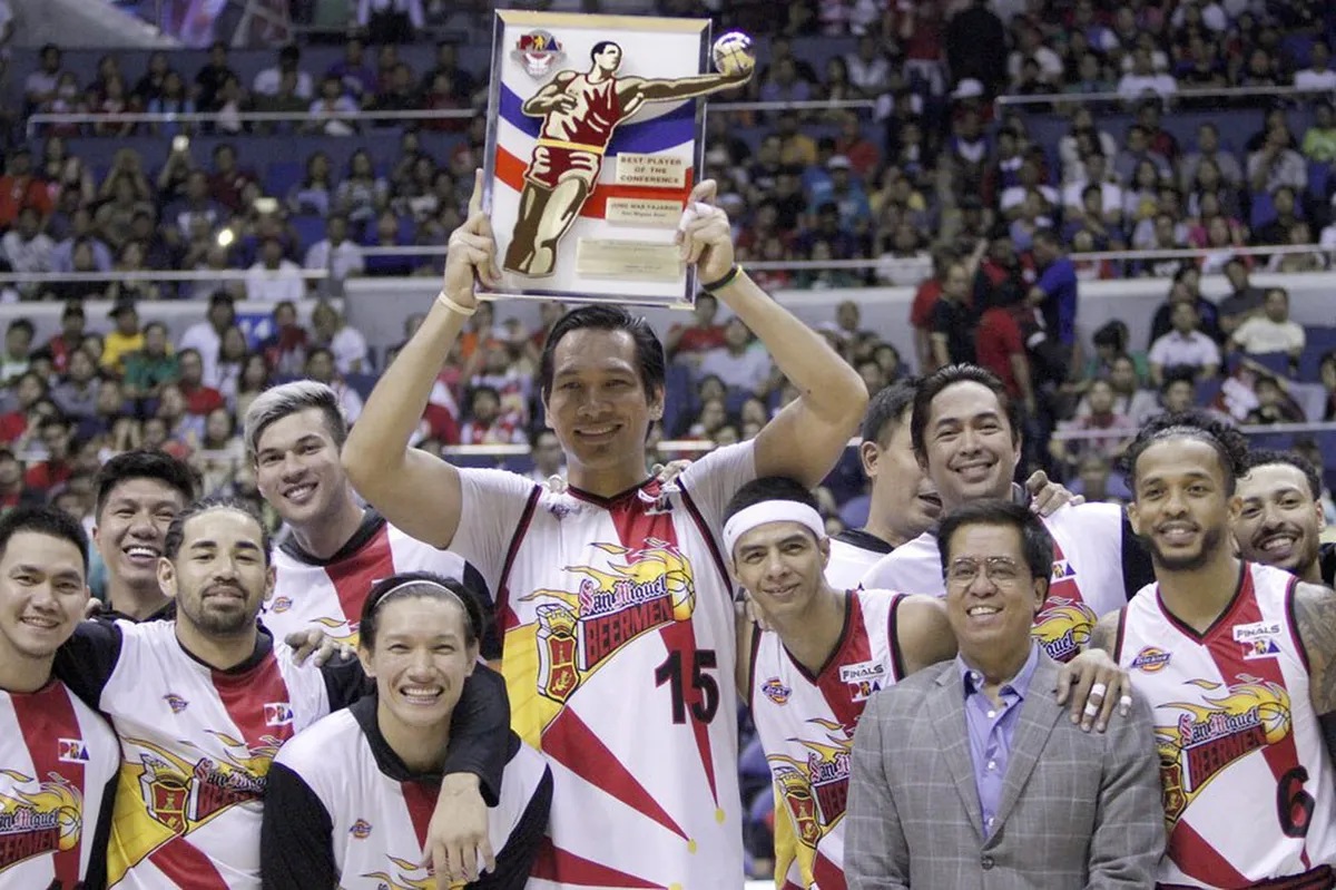 PBA: June Mar Fajardo wins Philippine Cup best player award | ABS-CBN ...