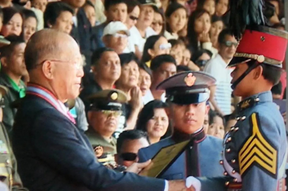 Secretary Lorenzana applauds female PMA cadets for landing in merit ...