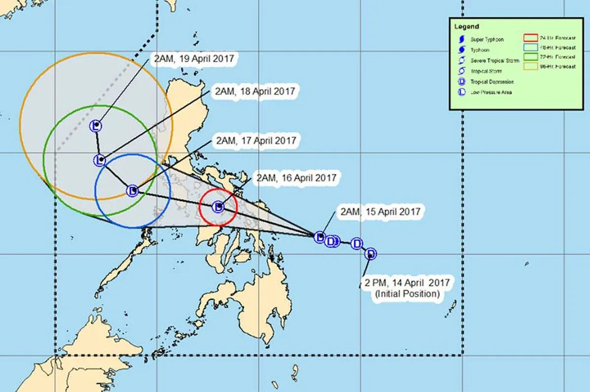 Signal no. 1 up in 14 areas as 'Crising' moves closer to Samar | ABS-CBN News