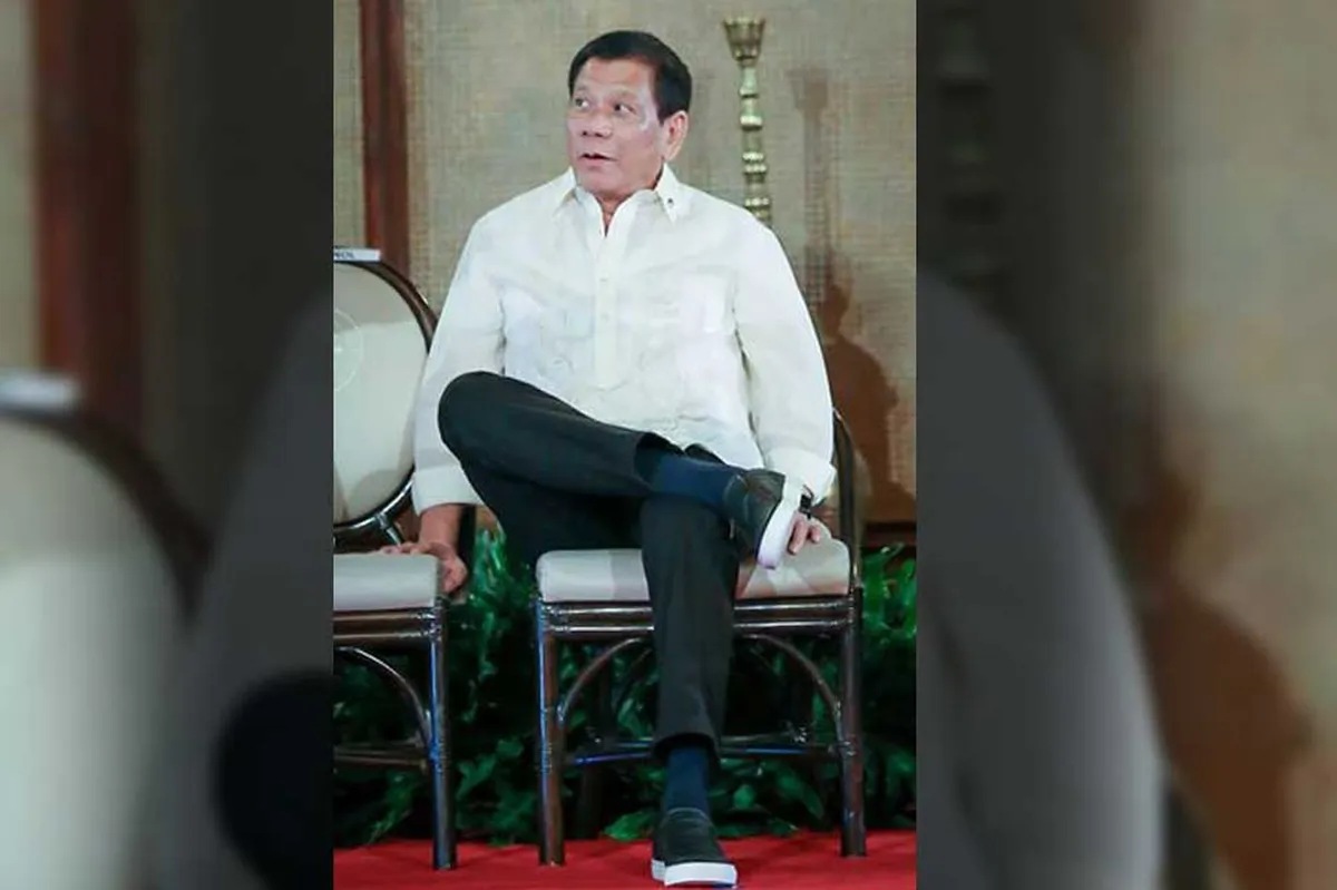 LOOK: Duterte dons pineapple fiber shoes | ABS-CBN Lifestyle