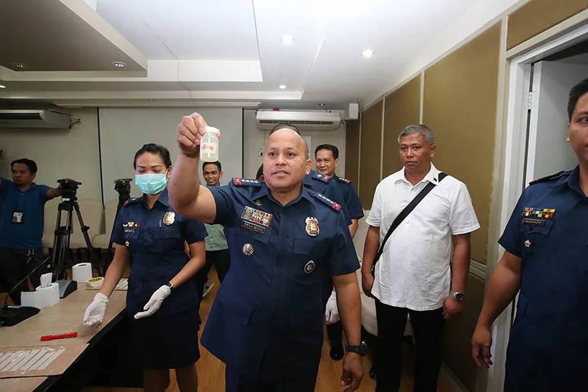 LOOK: 'Bato', PNP officials undergo drug test | ABS-CBN