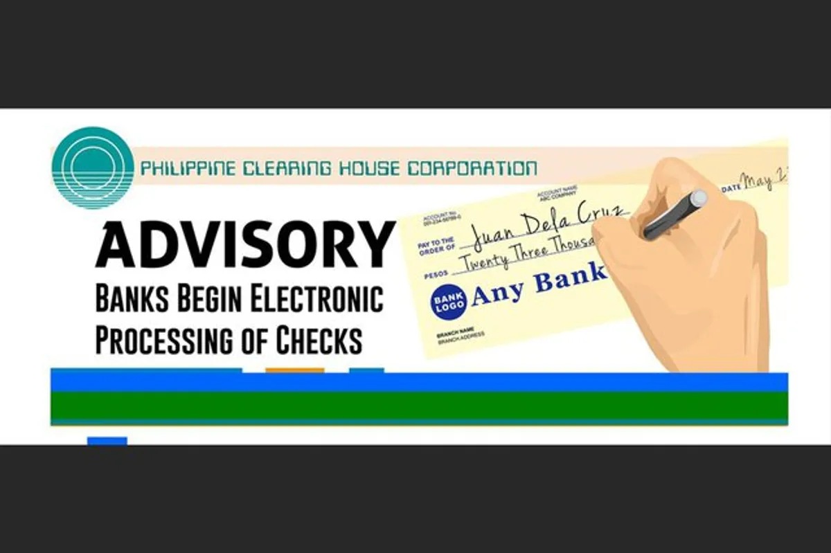 One-day check clearing starts with electronic system | ABS-CBN News