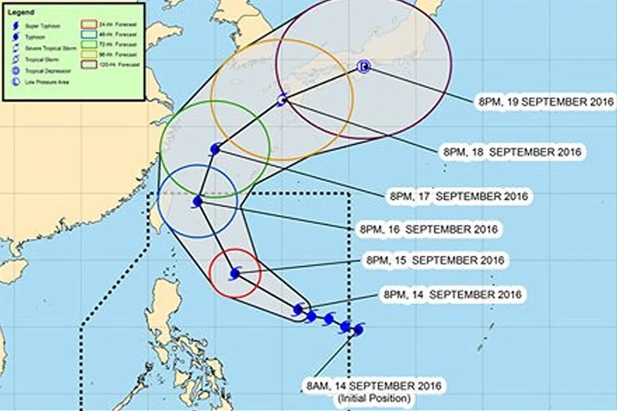 Typhoons 'Gener' all missed landfall, says weather forecaster Gener ...