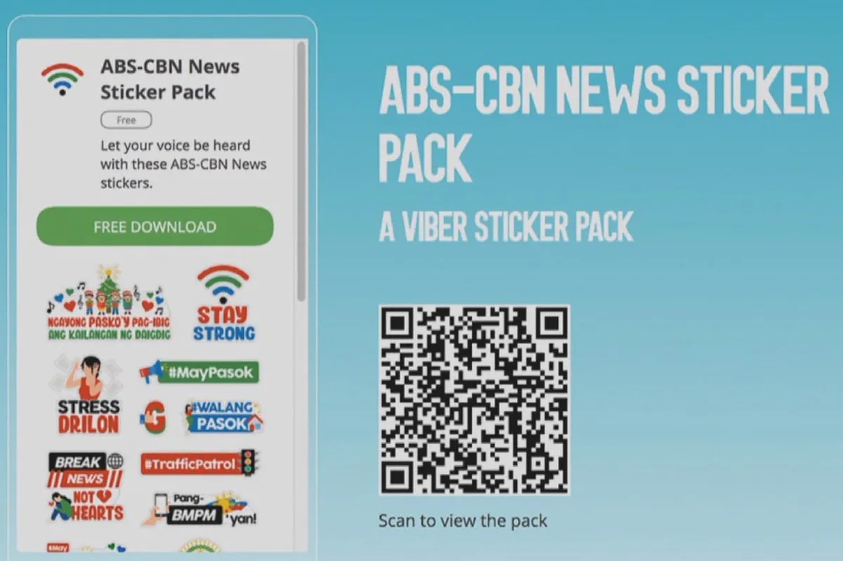 Sticker pack ng ABS-CBN News available na sa Viber chat | ABS-CBN Lifestyle