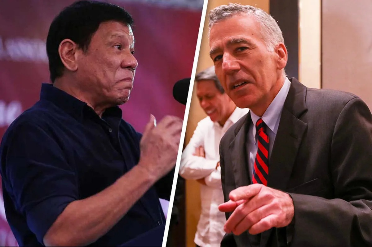 'Bwisit ako dyan!' Duterte takes swipe at US envoy | ABS-CBN News