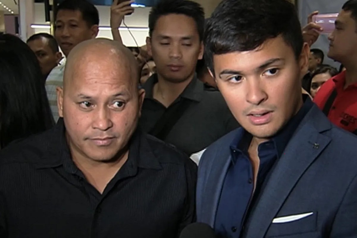 WATCH: Bato attends Matteo's movie premiere | ABS-CBN Entertainment
