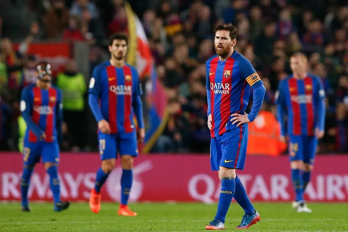 Messi double keeps struggling Barca's title hopes alive | ABS-CBN Sports