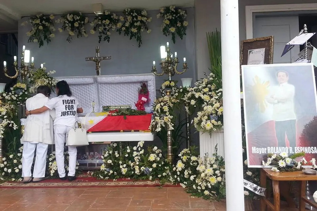 Albuera Mayor Espinosa laid to rest in Leyte | ABS-CBN News