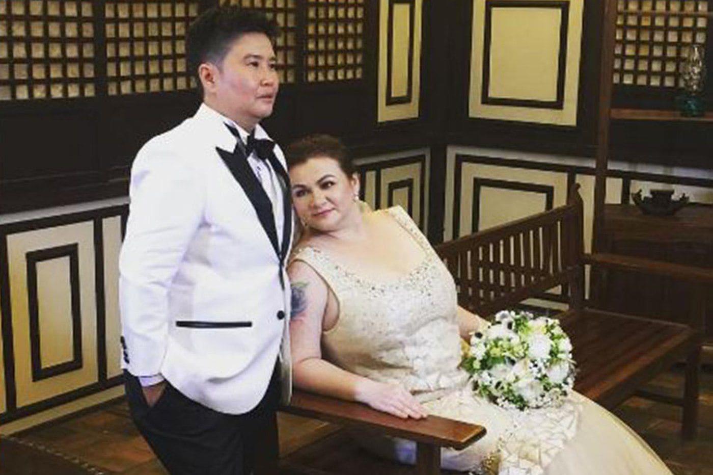LOOK: Rosanna Roces marries partner Blessy Arias | ABS-CBN Entertainment