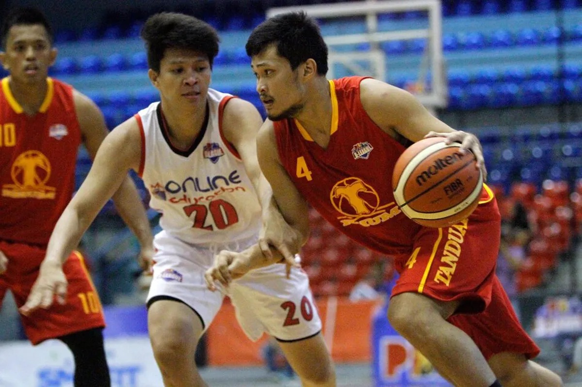 Alolino game-winner lifts Tanduay over AMA in D-League | ABS-CBN Sports