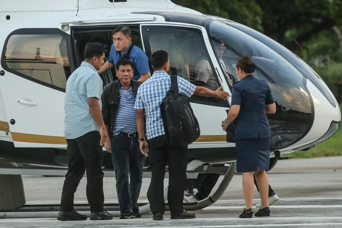 Duterte says he once threw man from helicopter, would do it again | ABS ...