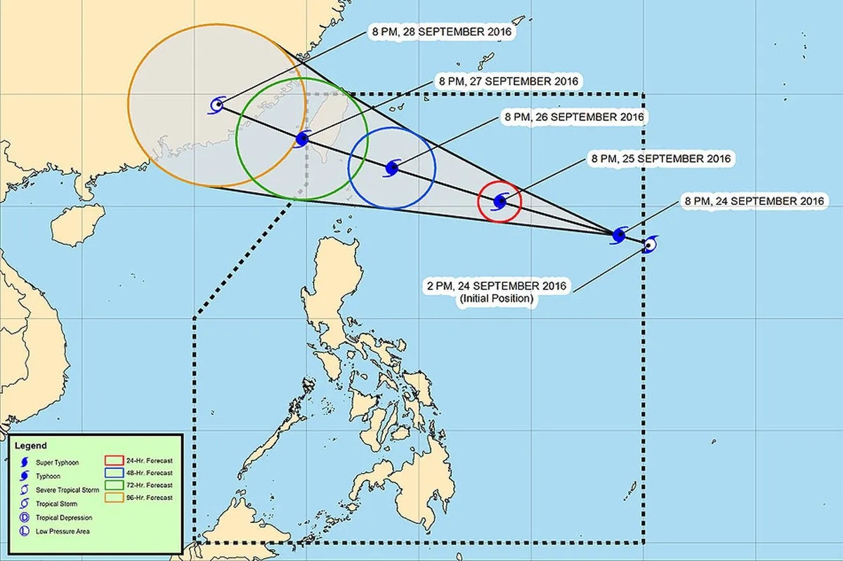 'Helen' strengthens into typhoon as it nears Batanes | ABS-CBN News