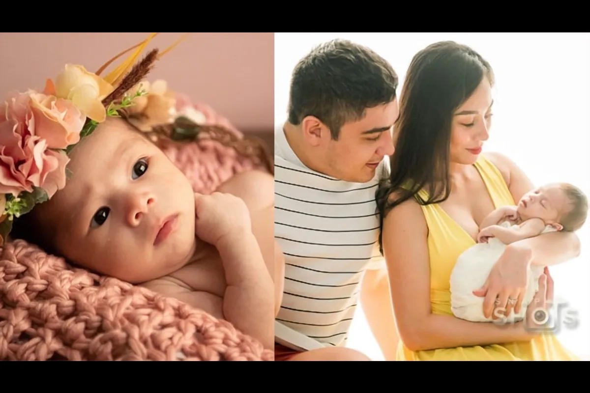 Mickey Perz and Geeann Abrahan introduce baby Raphaelle | ABS-CBN ...