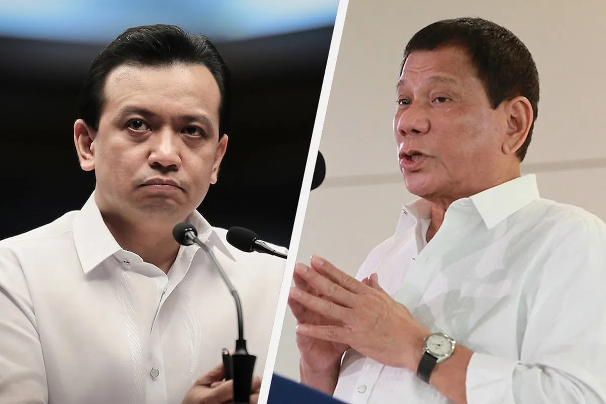 Conflicting tales? Trillanes says Duterte told him different story on ...