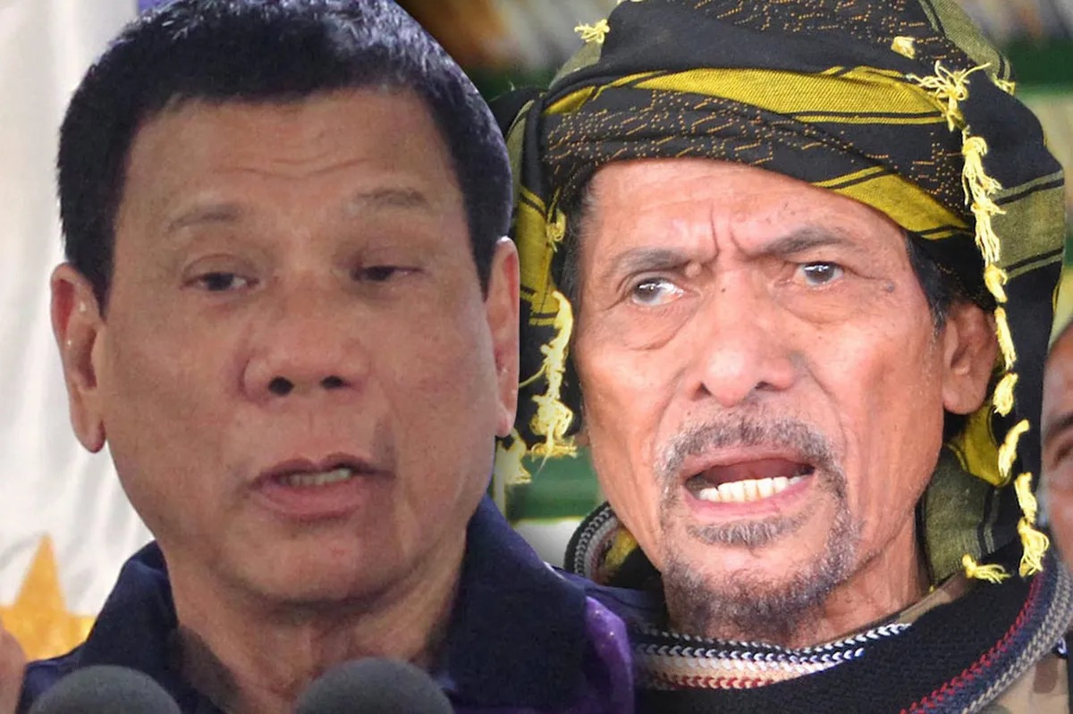 Duterte eyes separate talks with Misuari | ABS-CBN News