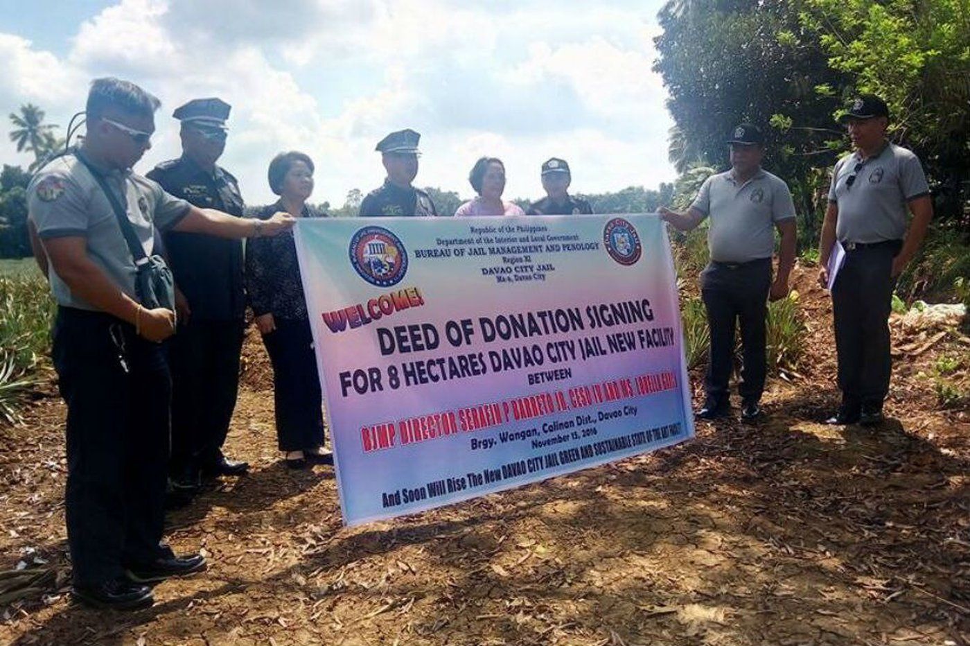 LOOK: Private citizen donates land for new Davao City Jail | ABS-CBN News