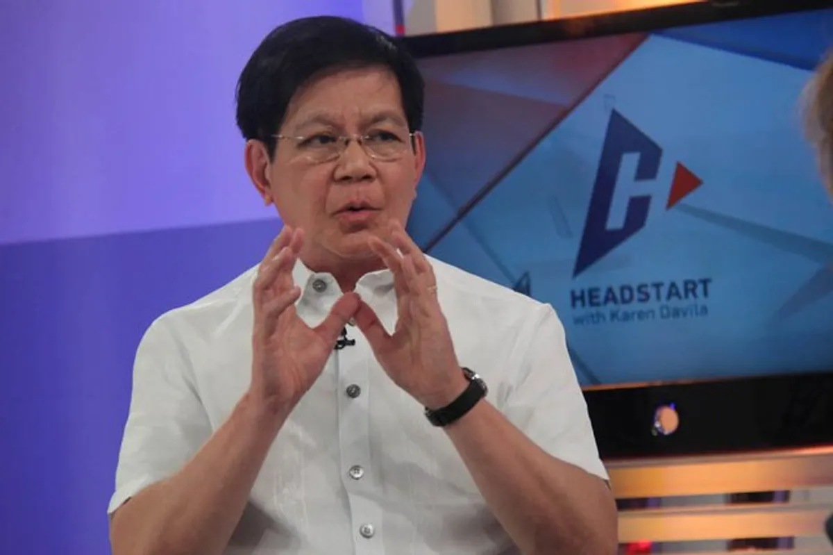 Lacson thinks Senate has jurisdiction over House complaint vs De Lima ...