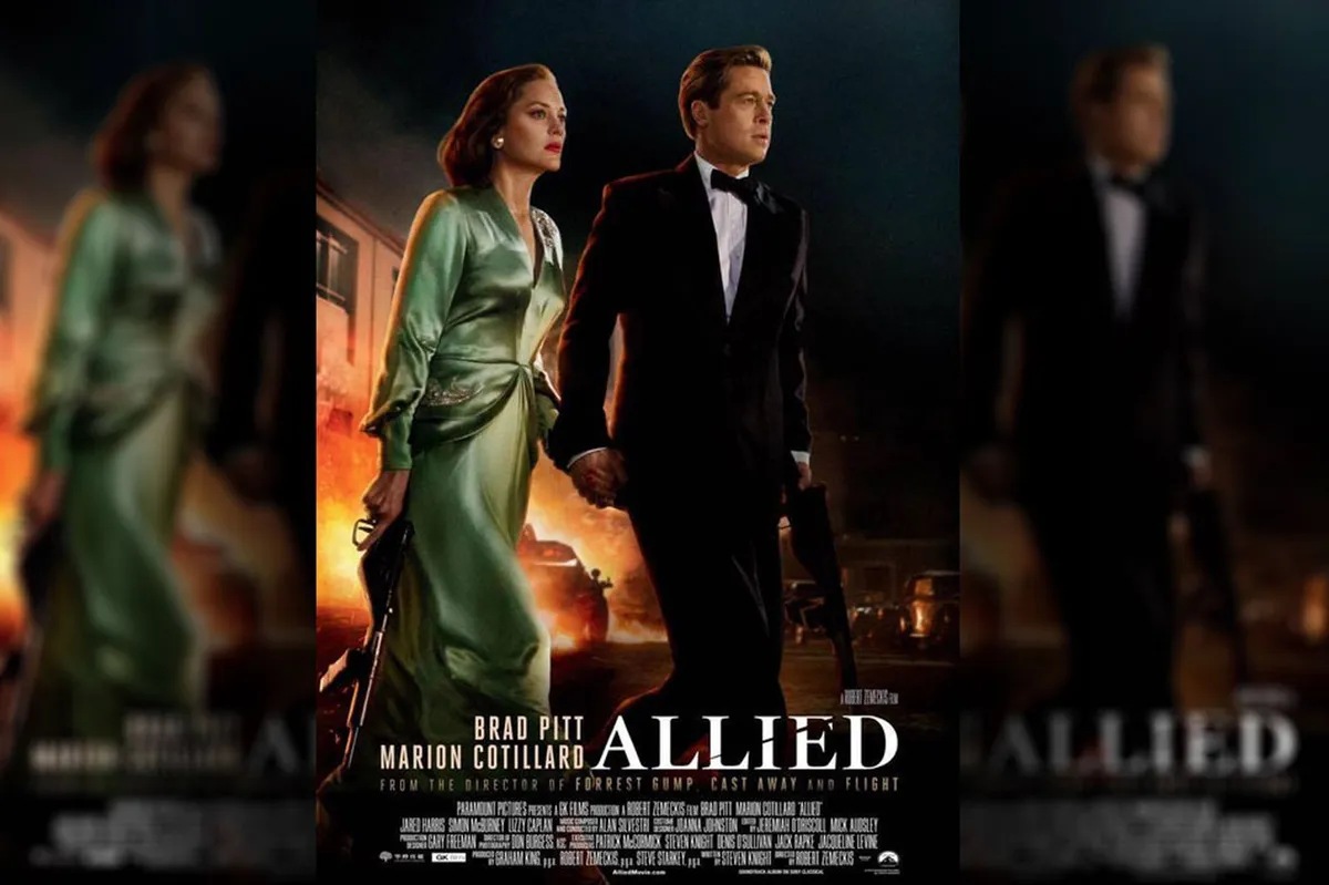 Review: Brad Pitt, Marion Cotillard as sentimental spies in 'Allied ...