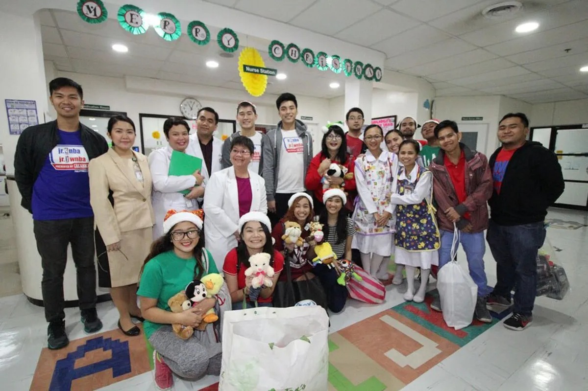 LOOK: Jr NBA PH All-Stars visit Heart Center | ABS-CBN Sports