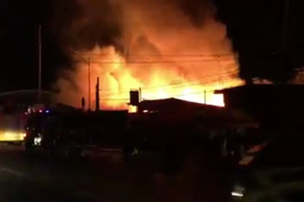WATCH: Fire razes 15 houses in CDO | ABS-CBN News