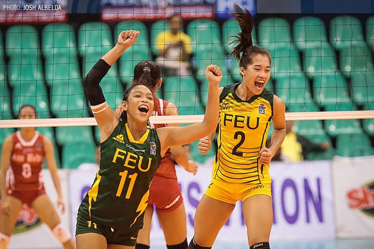 FEU overpowers San Beda to advance to 2nd round in V-League | ABS-CBN Sports