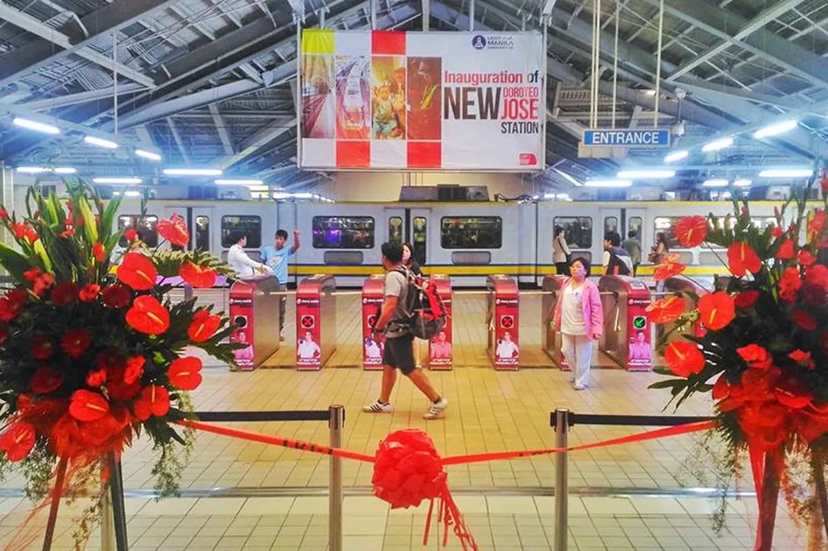 LOOK: LRT-1 Doroteo Jose station gets makeover | ABS-CBN News