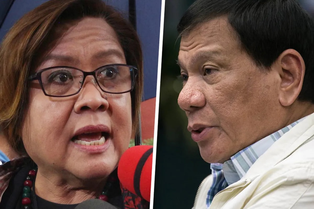 Duterte Vs De Lima A Battle Over Death Drugs Reputation Abs Cbn News