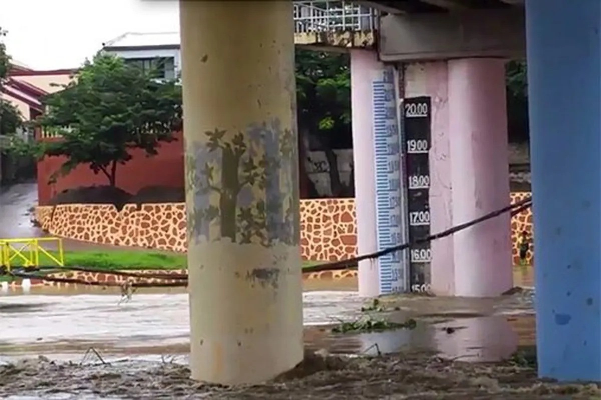 Marikina River on alert level 1; floodgates opened | ABS-CBN News