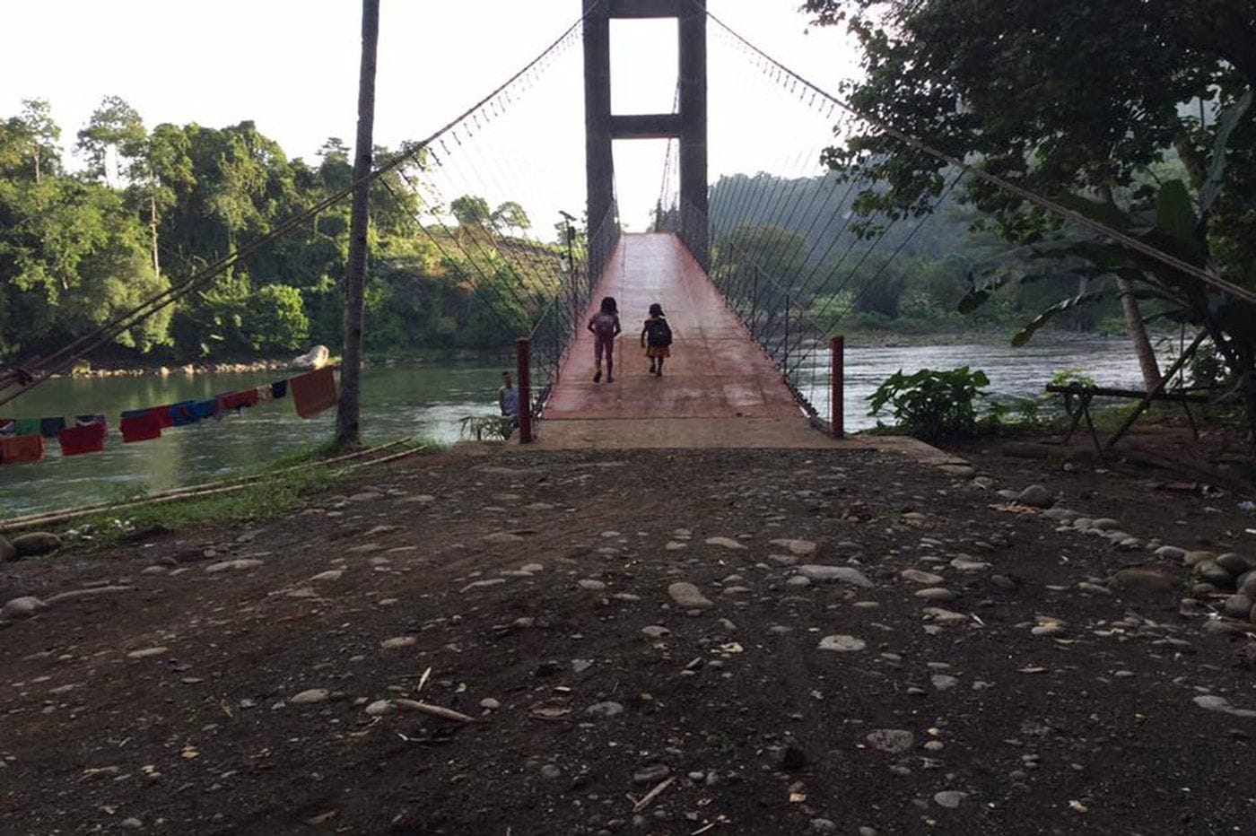 LOOK: How hanging bridge changes lives of Bukidnon students | ABS-CBN News