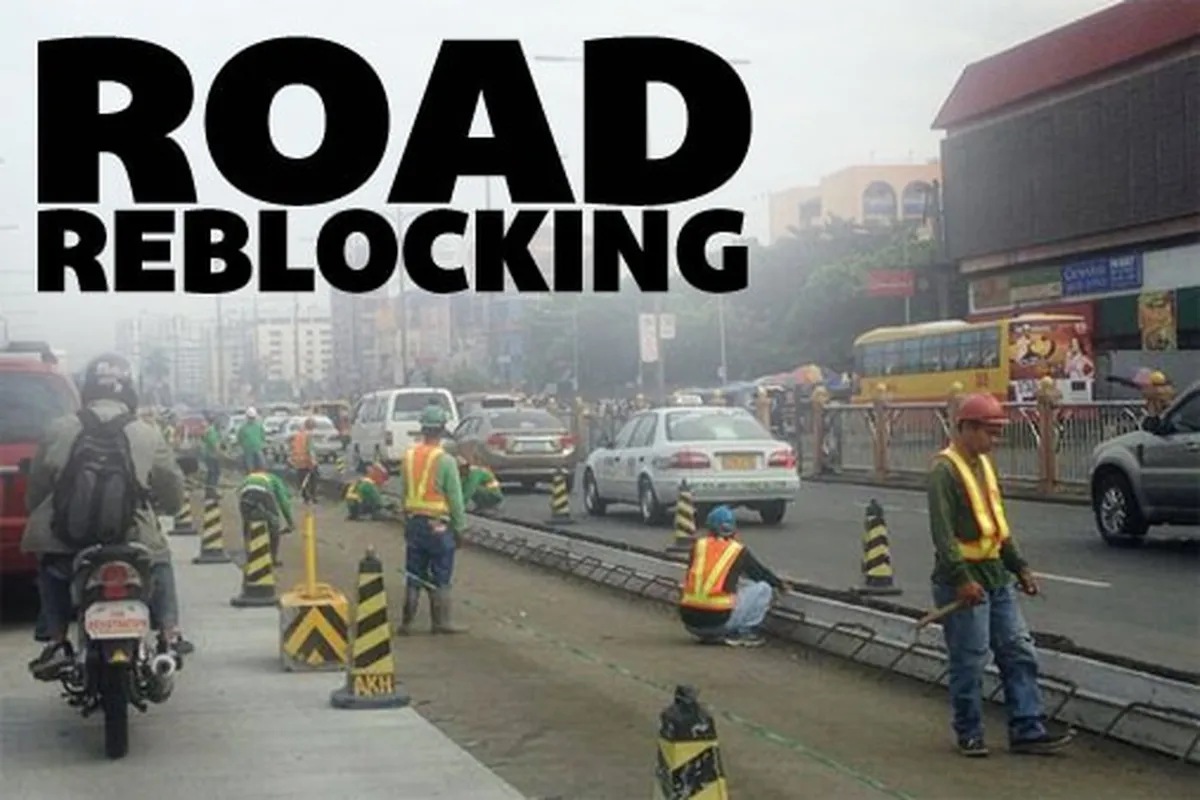 Road reblocking, repairs from January 15 to 18 | ABS-CBN