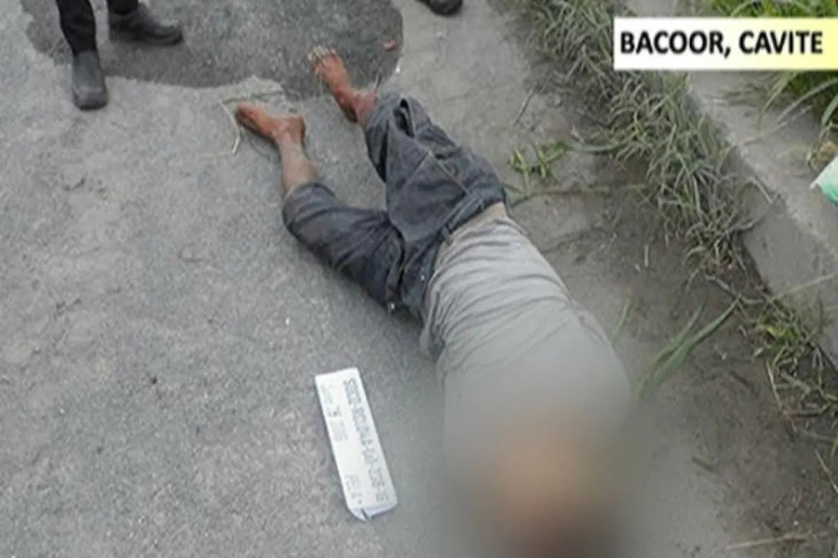 Bangkay ng hinihinalang biktima ng summary execution, natagpuan sa Cavite | ABS-CBN News