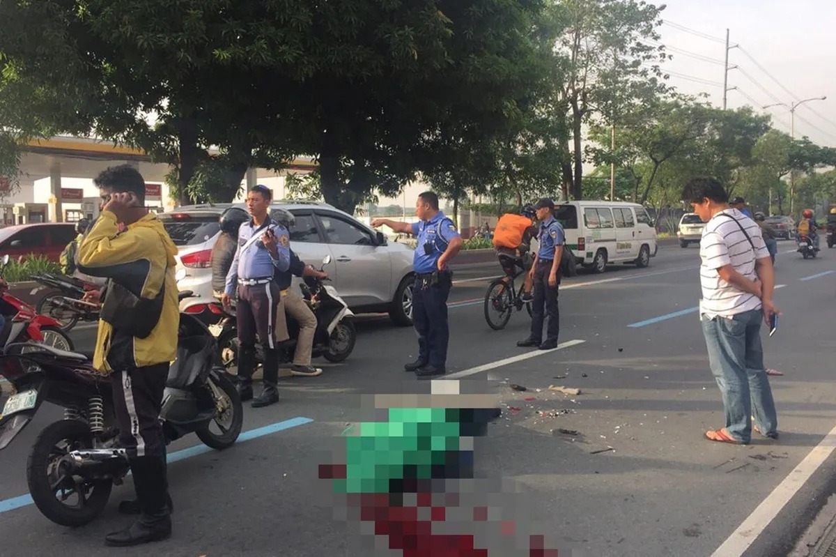 Motorcycle rider patay nang magulungan ng truck | ABS-CBN